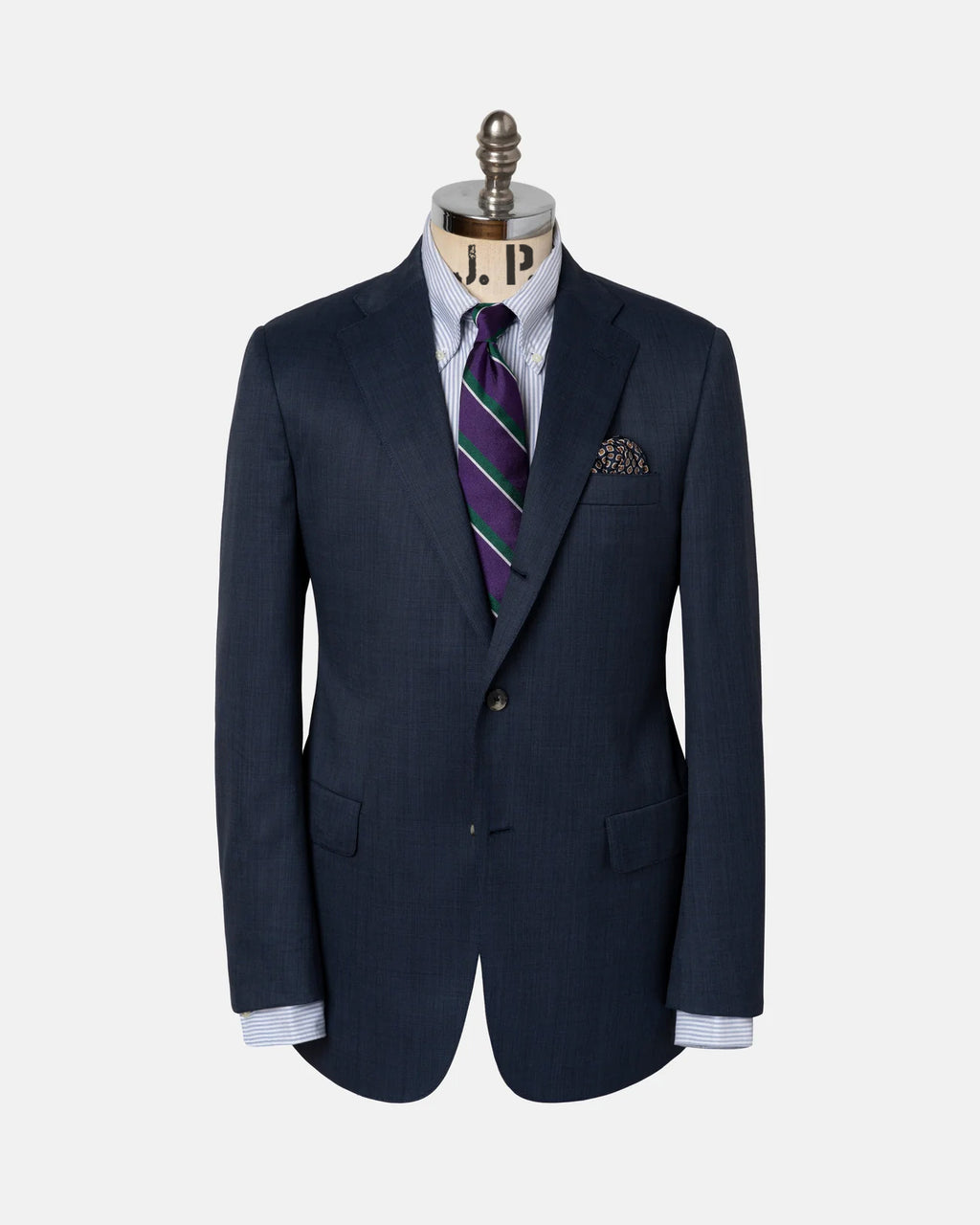 Blue Tic Suit | Men's Suits - J.Press