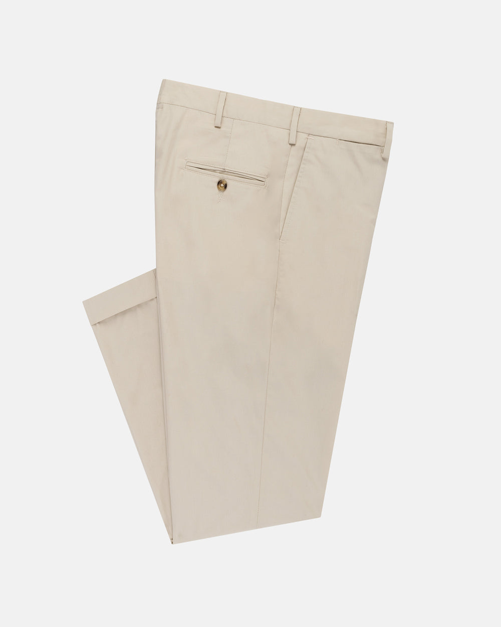 Poplin Classic Trousers - Light Tan | J. Press