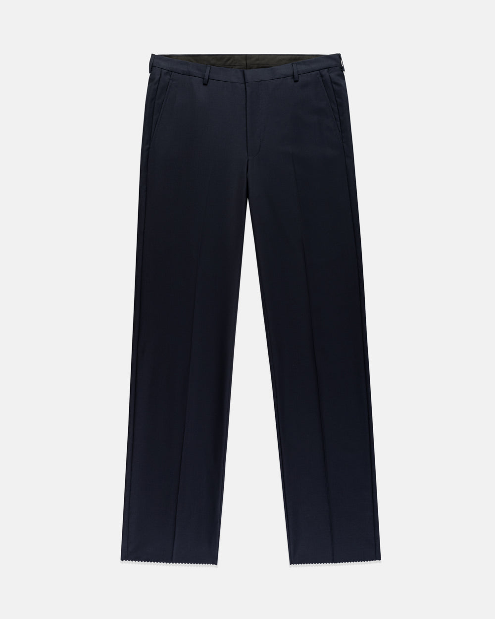 Navy Solid Worsted Suit | Men's Suits & Dress Clothes - J. Press