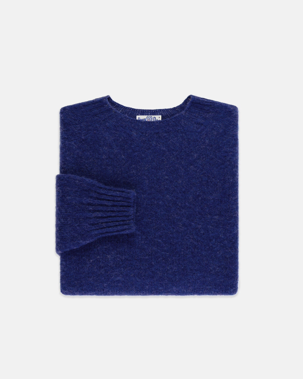 Shaggy Dog Sweater Dark Blue - Trim Fit | Men's Sweaters - J. Press
