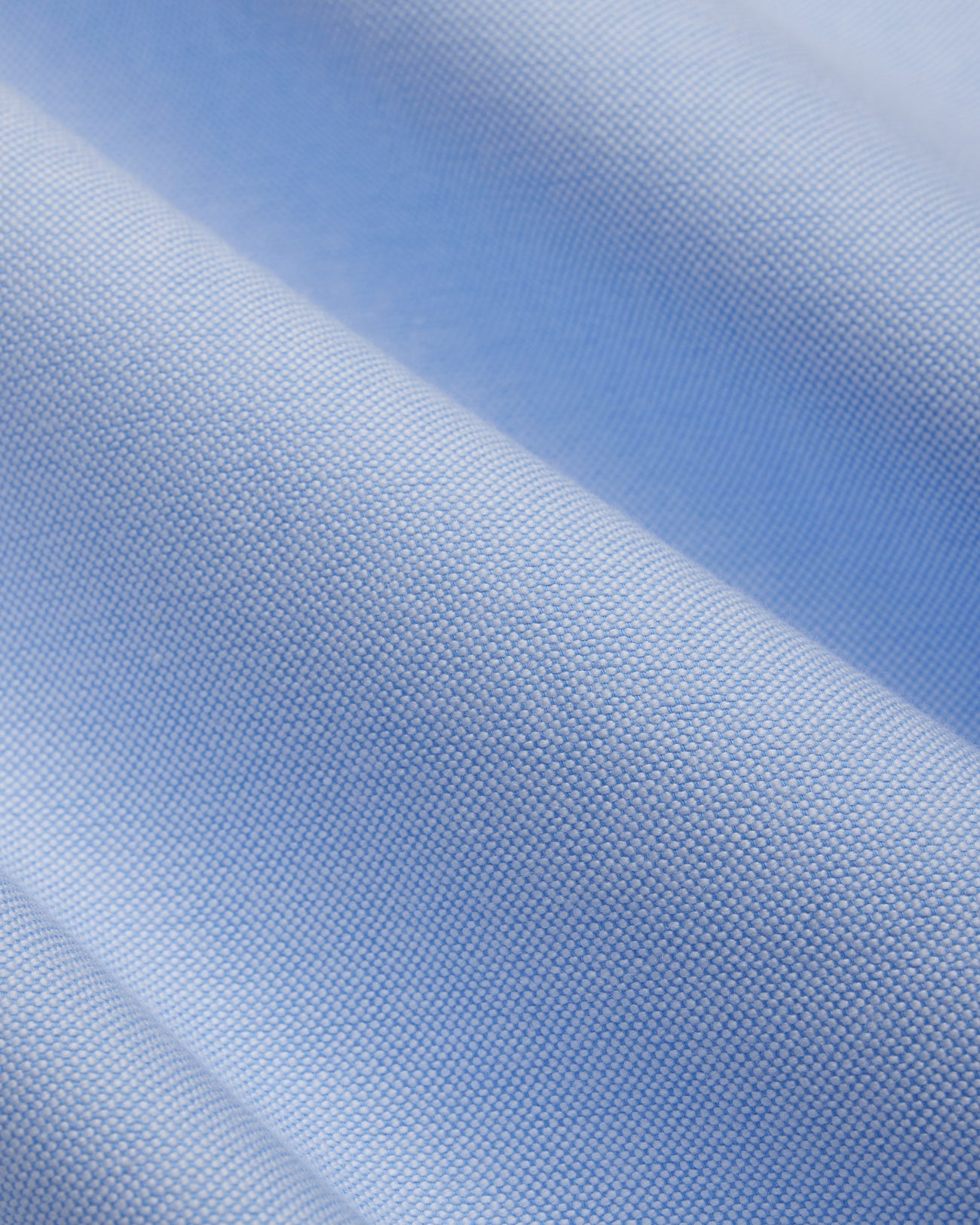 Made-in-USA Flap Pocket Blue Oxford Cloth Button Down Shirt - Classic